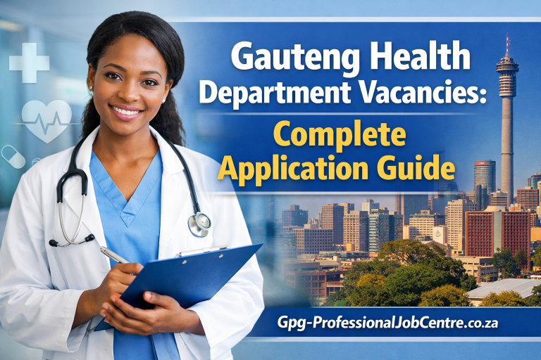 Gauteng Health Department Vacancies: Complete Application Guide